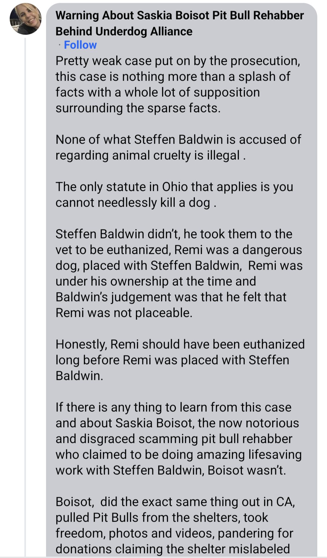 Sharon Logan tried to sabotage trial against accused fraudster and dog ...